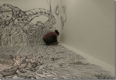 OLTRE IL MURO: ARTE e FOTOGRAFIA: L’ARTE DEL DISEGNO DI YOSUKE GODA